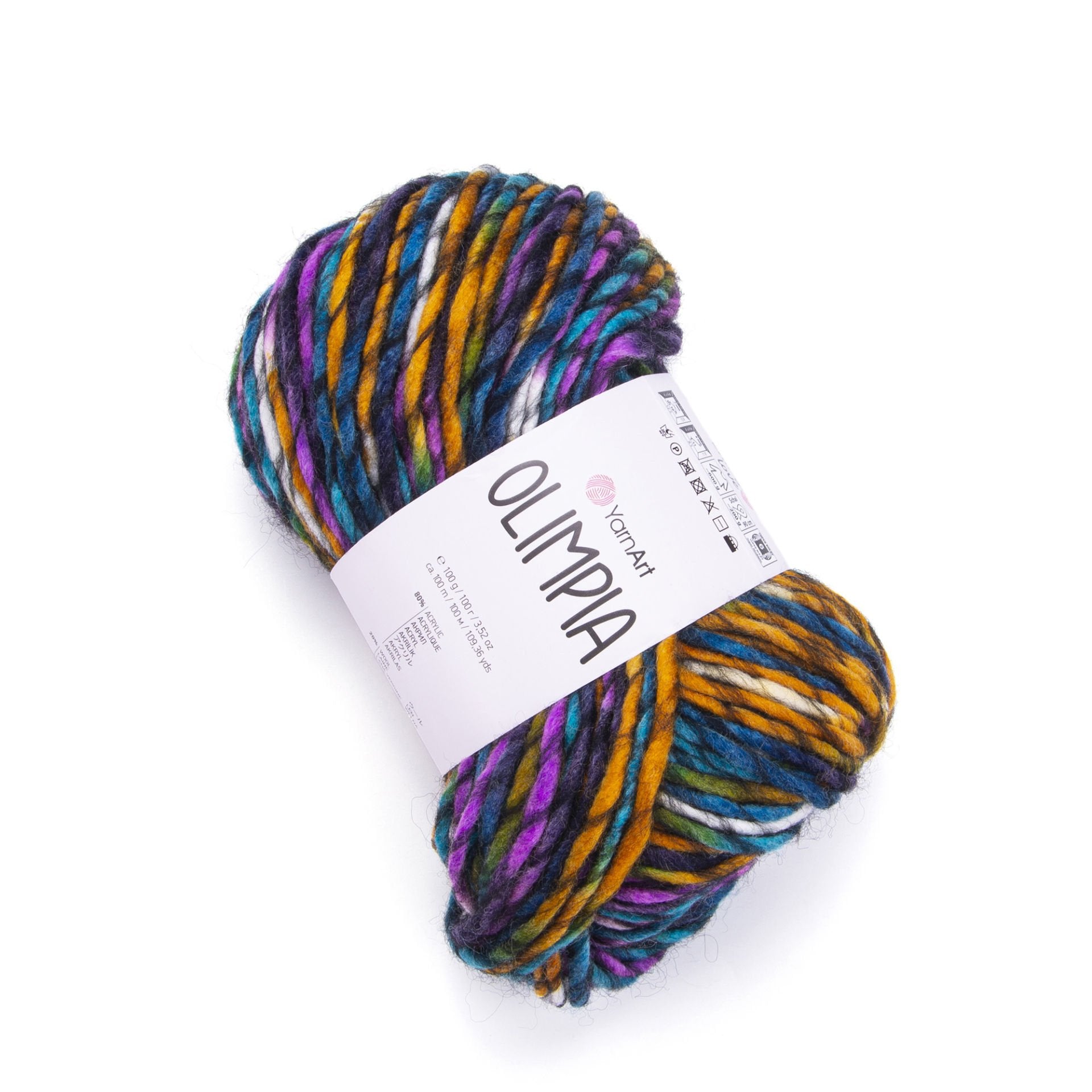 YarnArt Olimpía Multicolor Super Bulky Yarn - HobbyShopy